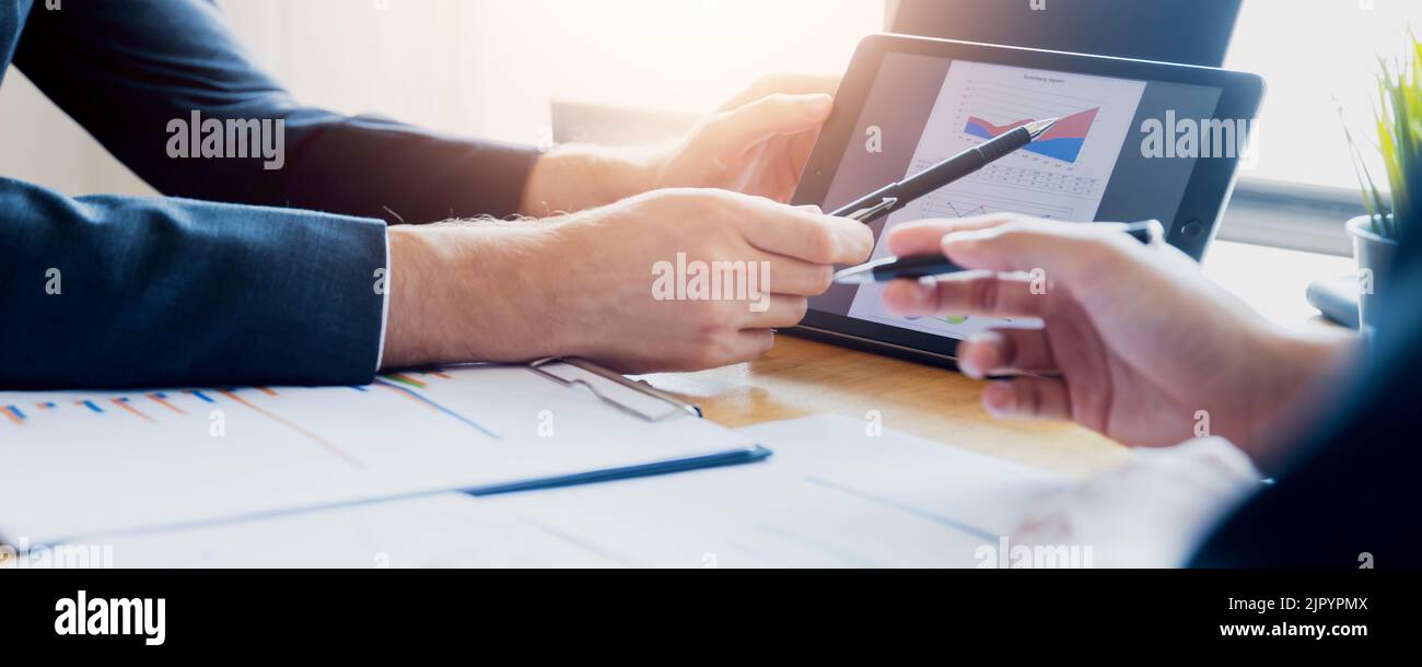 Teamwork cooperate and brainstorming concept, legal and businessman ...