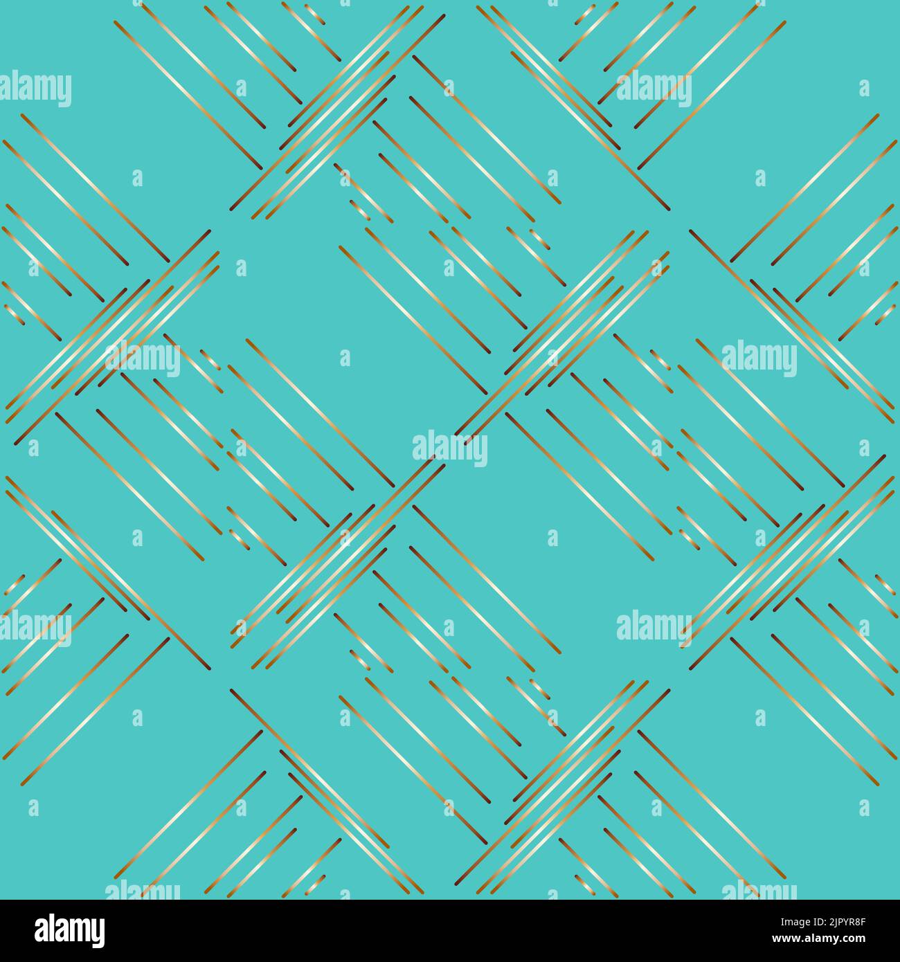 Abstract geometric pattern. Vintage seamless pattern with gold lines ...