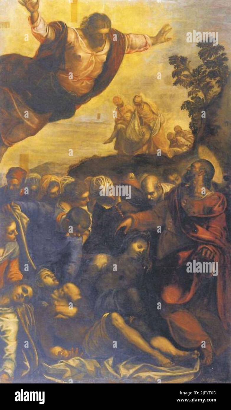 Tintoretto - San Rocco e gli appestati (Pinacoteca metropolitana di ...