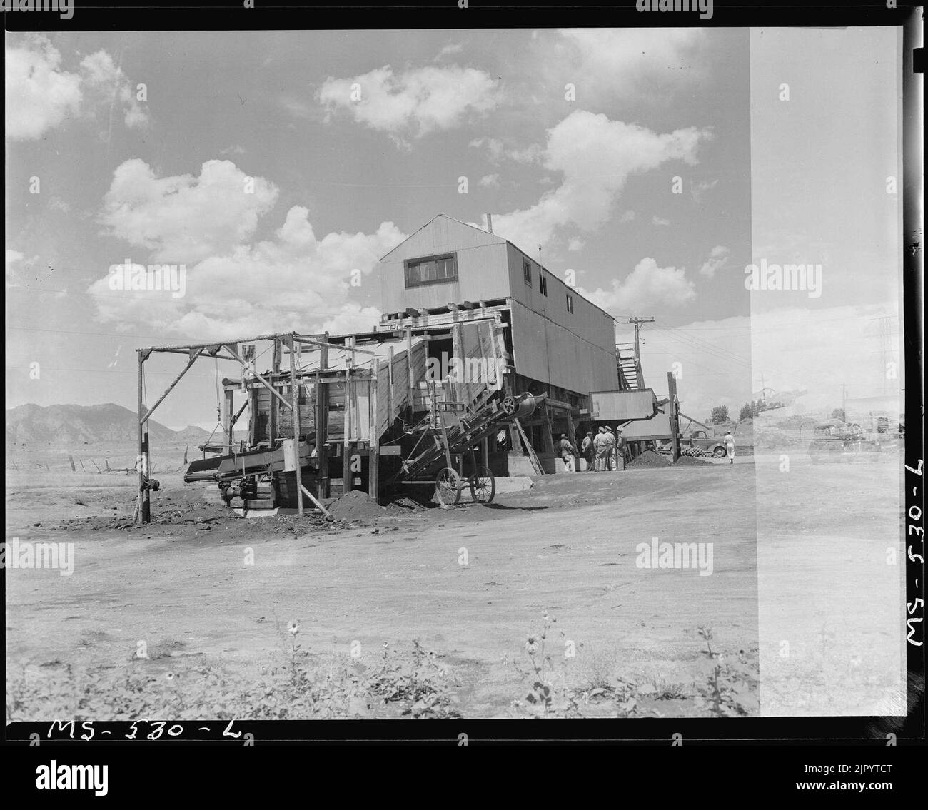 Tipple of the mine. Pluto Coal Mining Company, Pluto Mine, Boulder ...