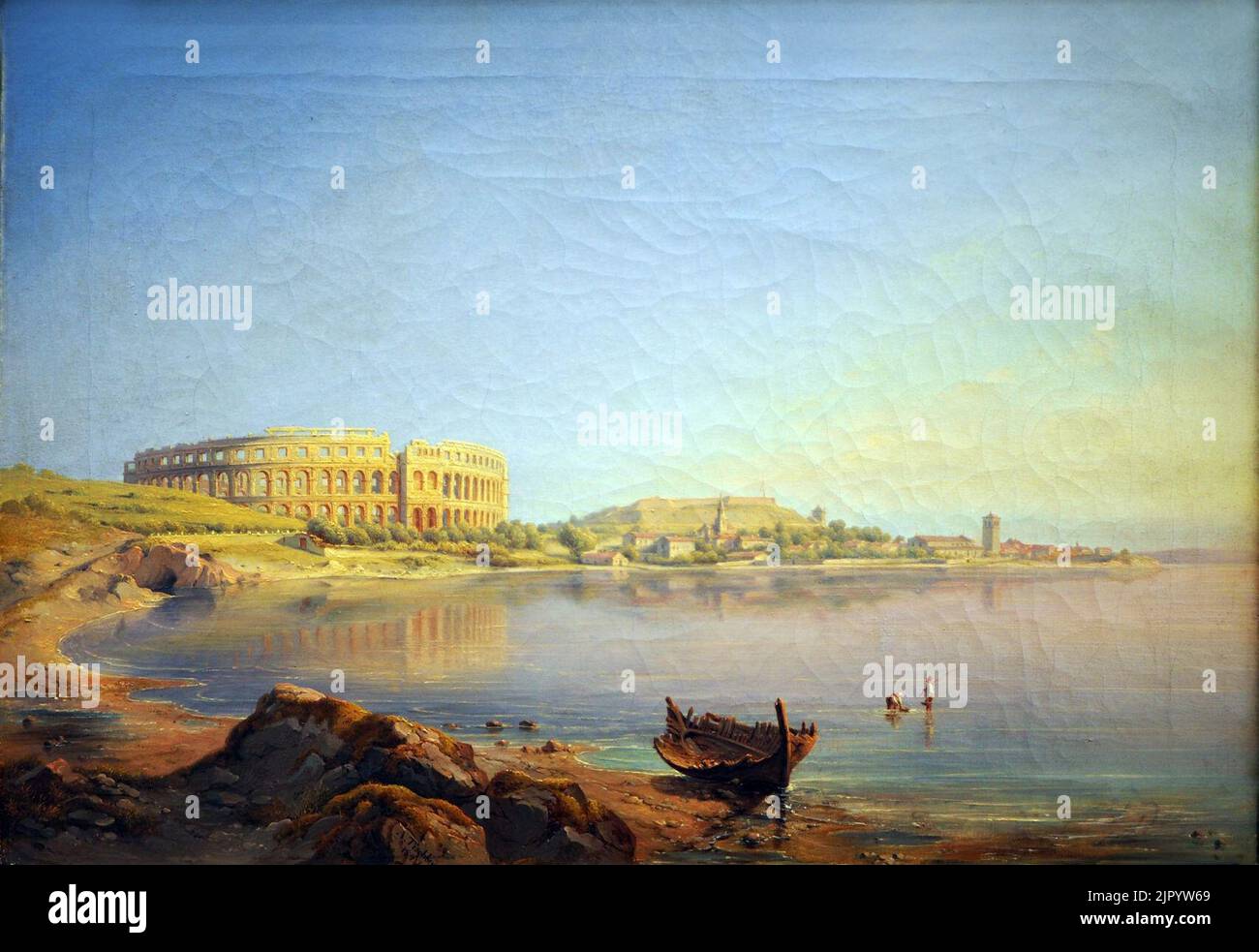 Tischbein View of Pola Stock Photo - Alamy