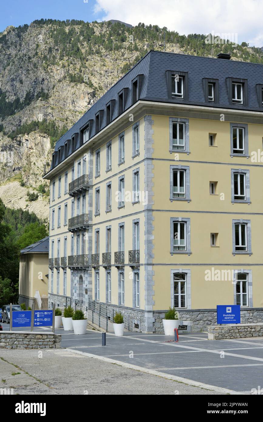 Panticosa spa located in the province of Huesca, Aragon, Spain Stock ...