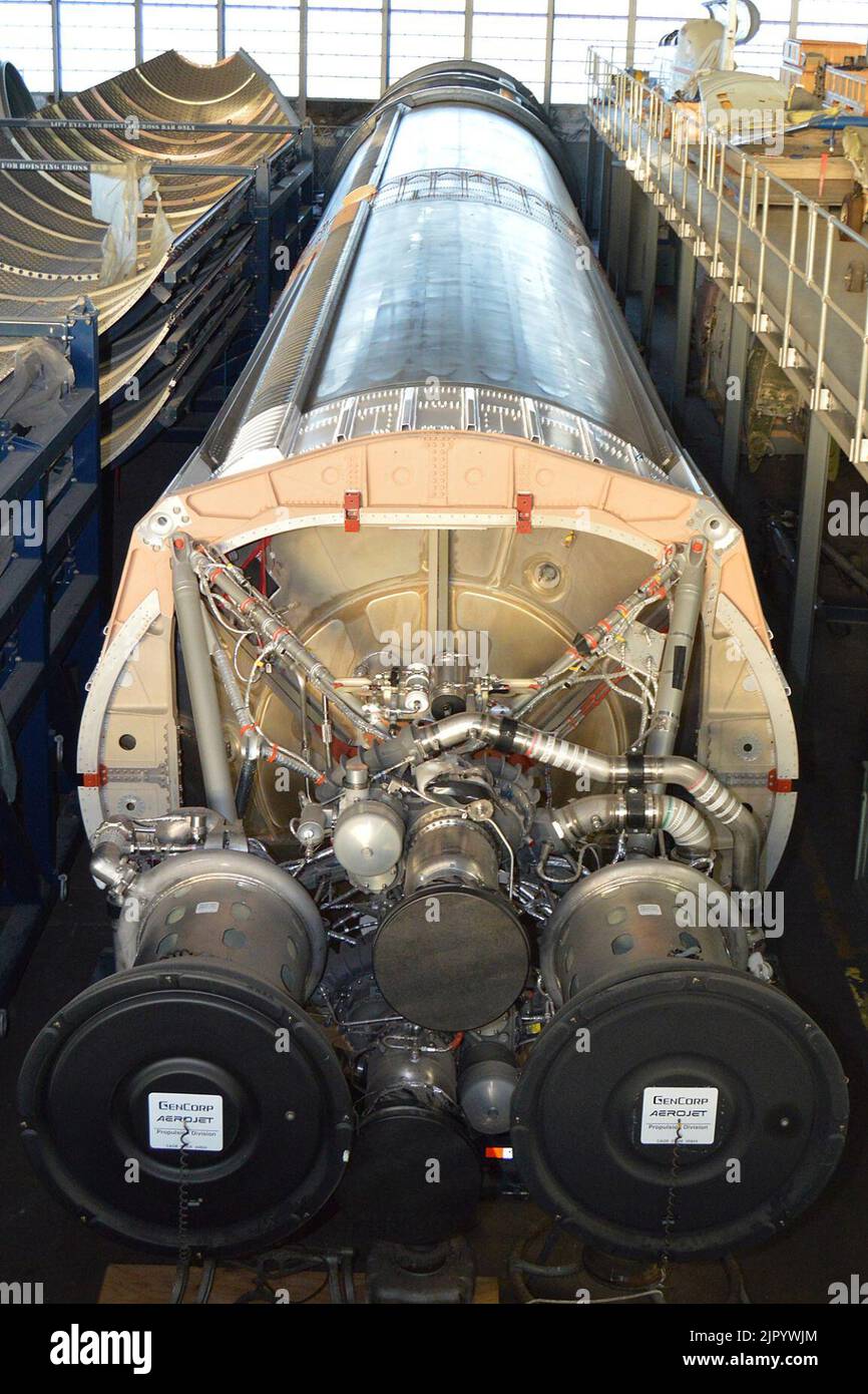 Titan 4B First Stage Aft Stock Photo - Alamy