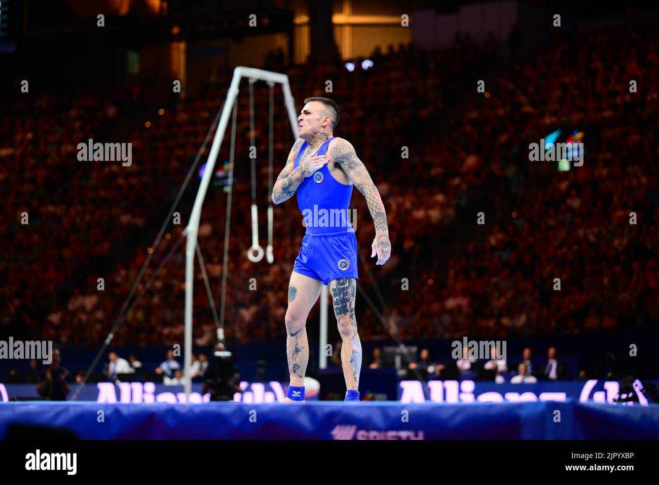 Bartolini Nicola in action during Final of Artistic Gymnastic of ...