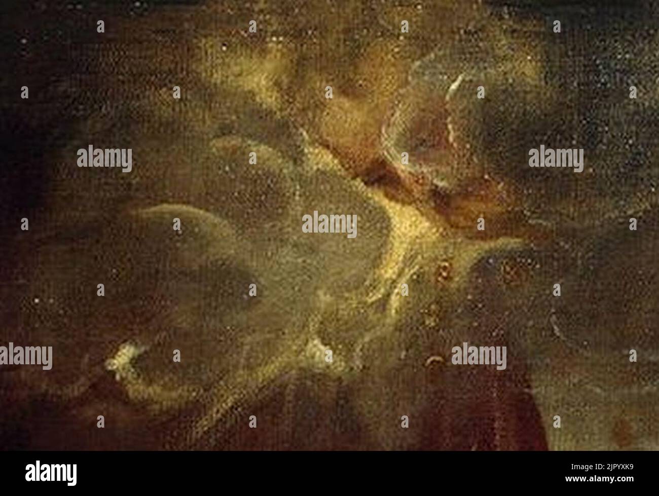 Titian - Danae (Hermitage Version) (cropped Stock Photo - Alamy