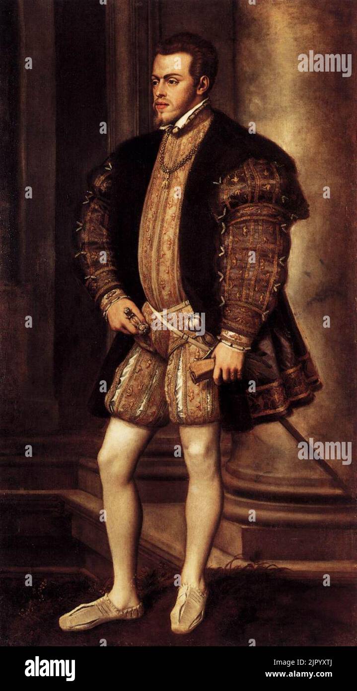 Philip ii titian hi-res stock photography and images - Alamy