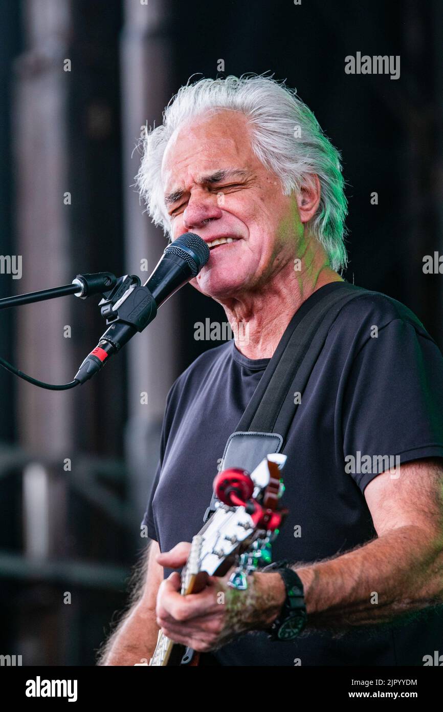 Edmonton, Canada. 20th Aug, 2022. Bill Henderson Lead singer of the ...