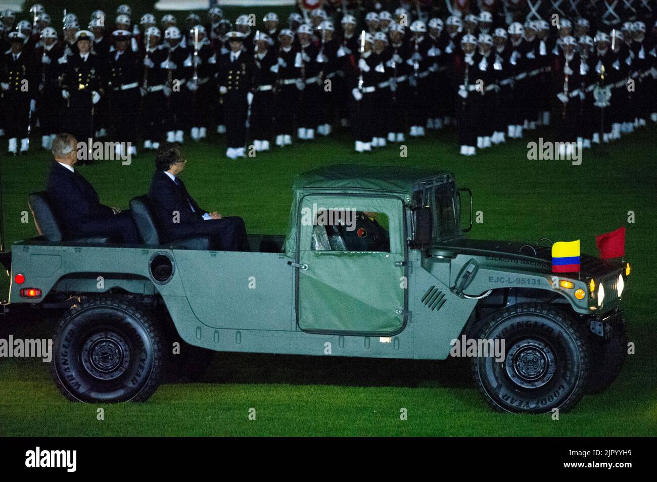 Bogota, Colombia. 20th Aug, 2022. Colombia's minister of Defence Ivan ...