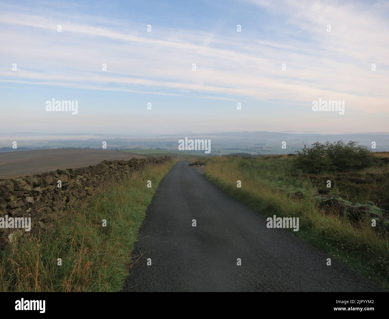 The Pennine Way National Trail Long-distance hiking trail. England. UK ...