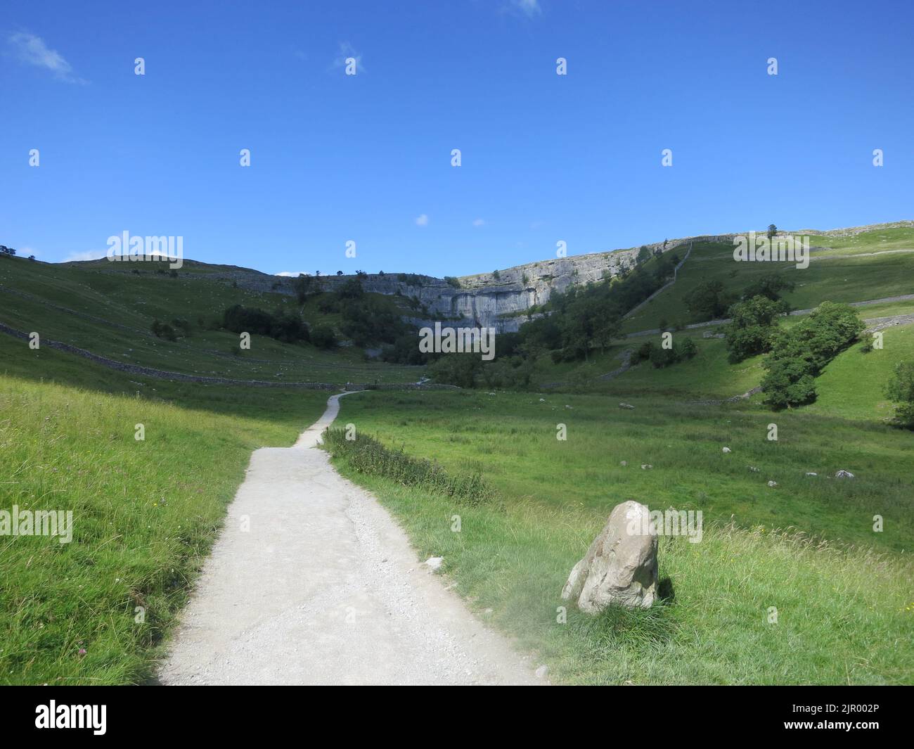 The Pennine Way National Trail Long-distance hiking trail. England. UK ...