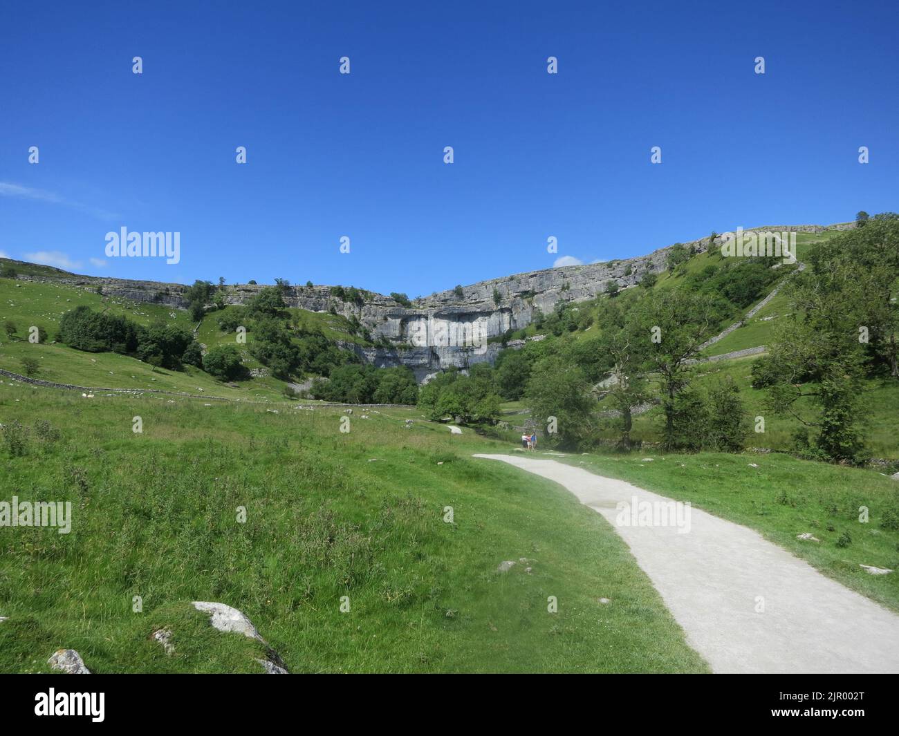 The Pennine Way National Trail Long-distance hiking trail. England. UK ...