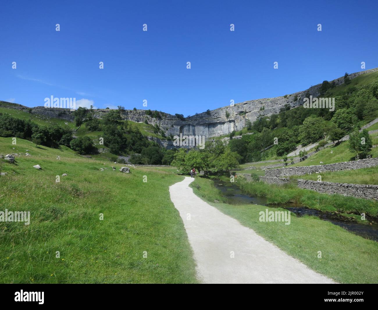 The Pennine Way National Trail Long-distance hiking trail. England. UK ...
