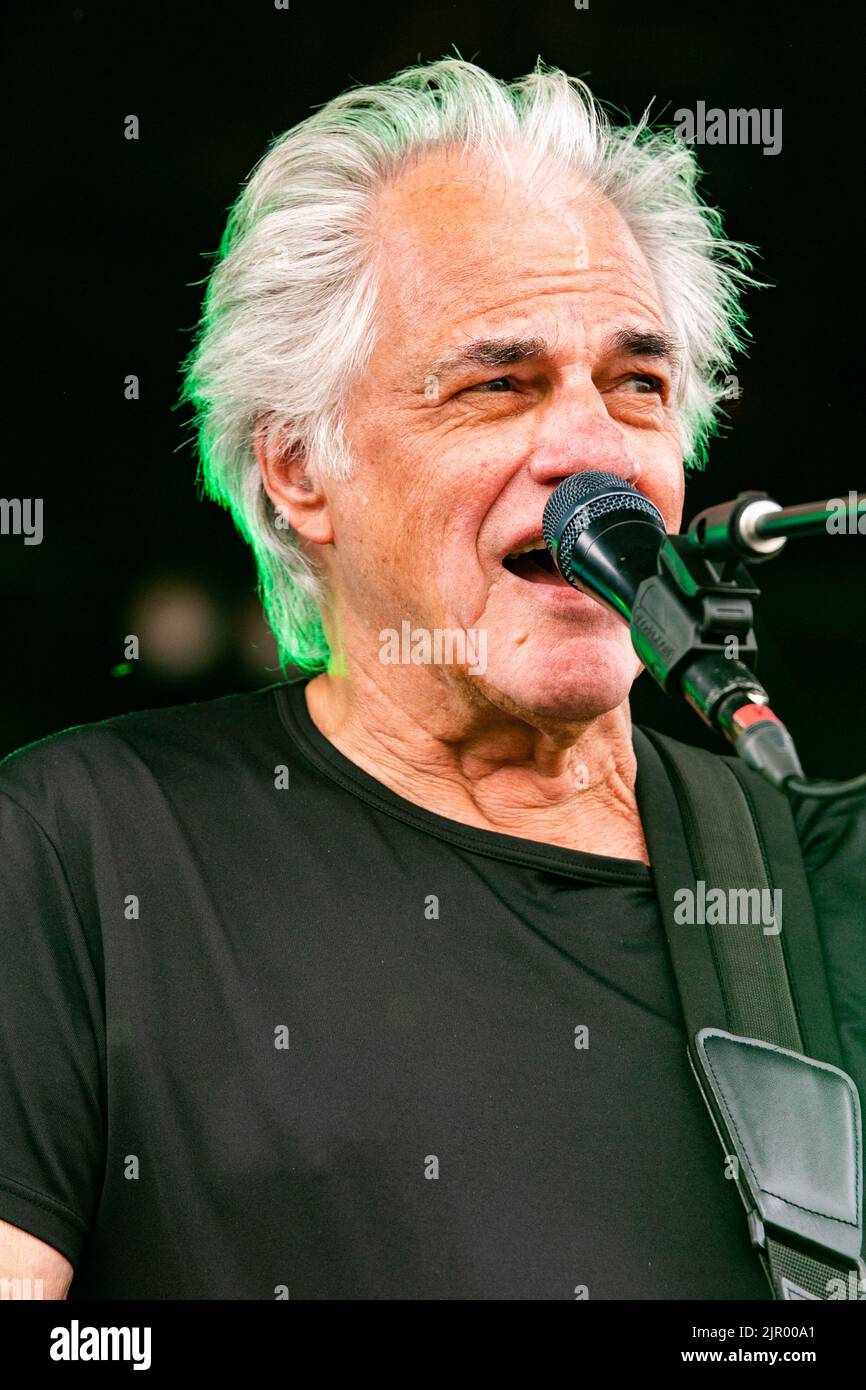 Bill Henderson Lead singer of the band Chilliwack performs at the ...