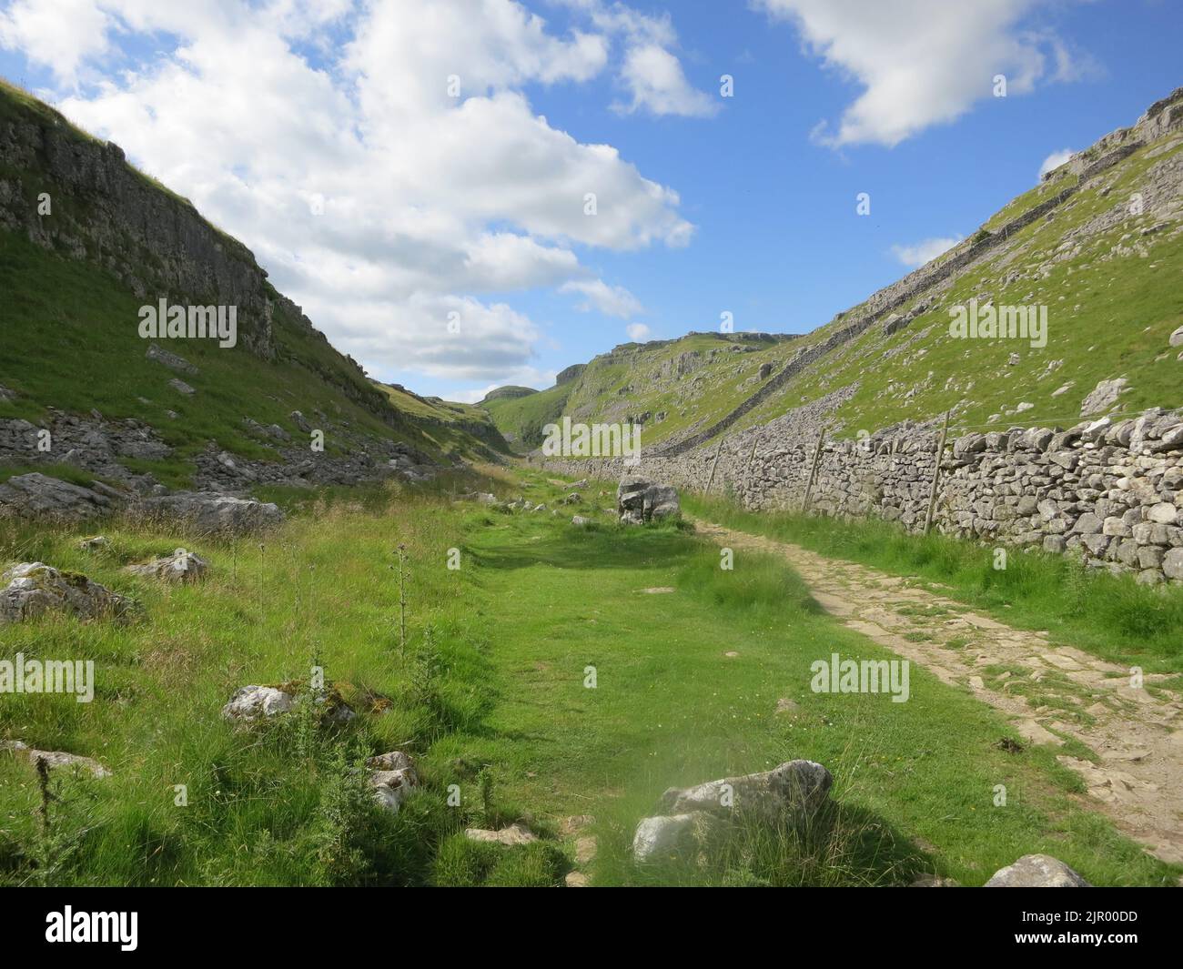 The Pennine Way National Trail Long-distance hiking trail. England. UK ...