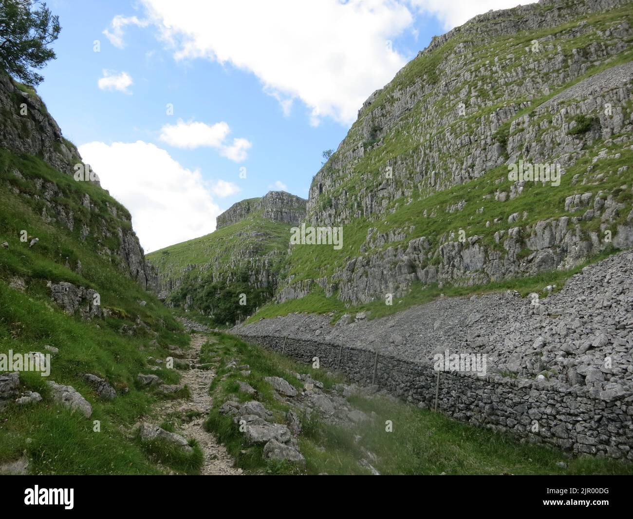 The Pennine Way National Trail Long-distance hiking trail. England. UK ...