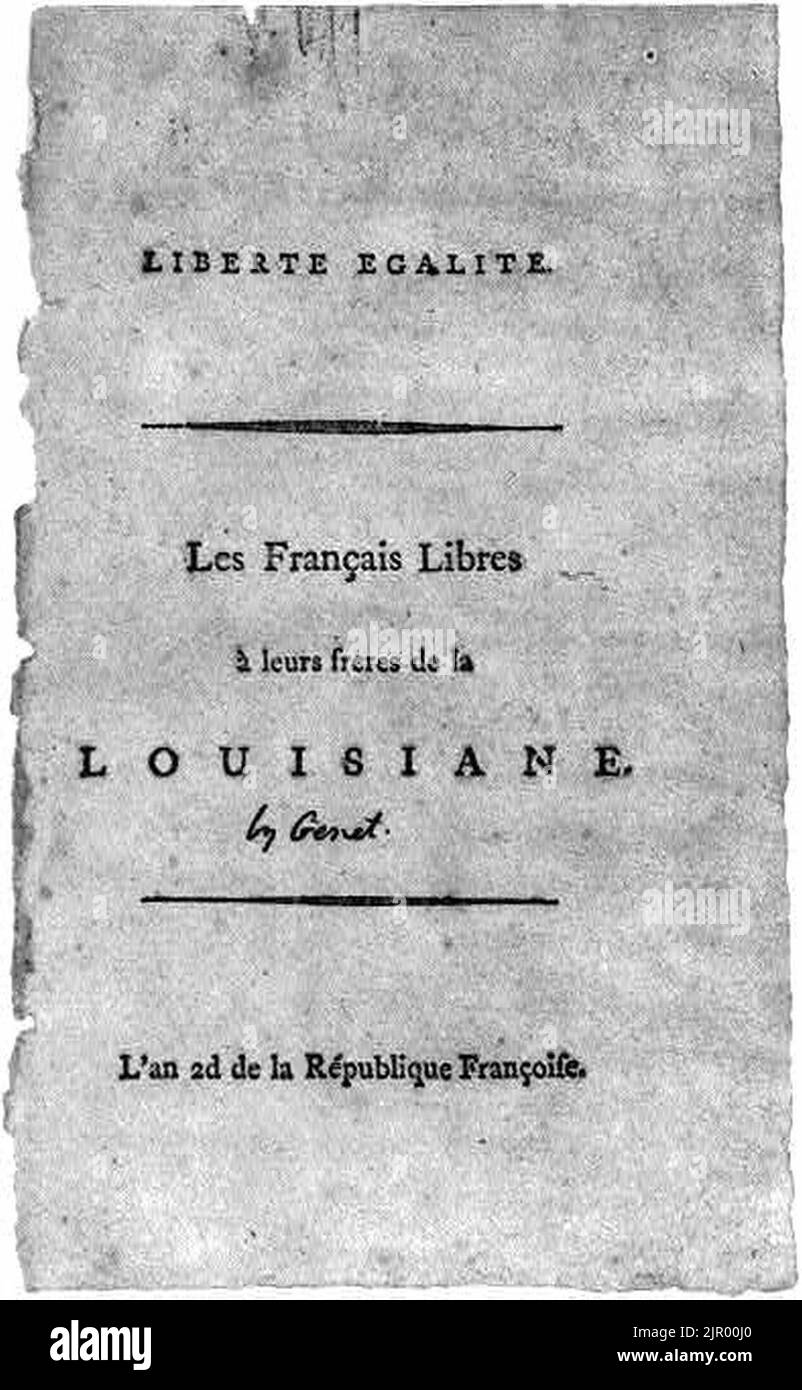 Edmond charles genet hi-res stock photography and images - Alamy