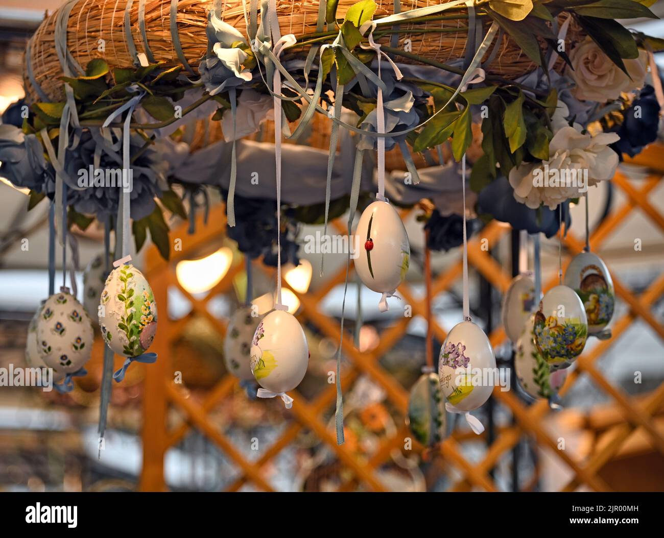 Easter holiday market vienna hi-res stock photography and images - Alamy