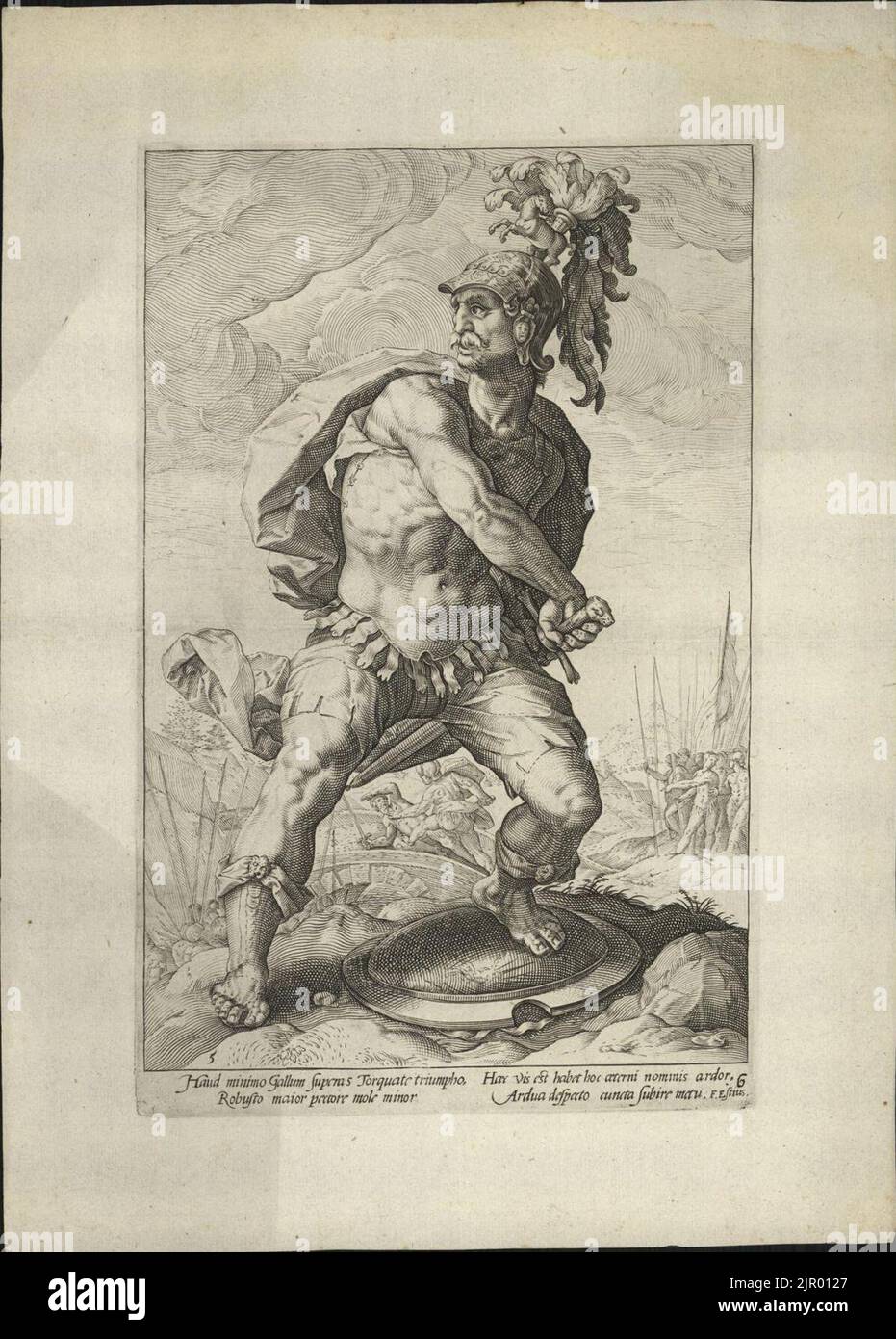 Manlius torquatus titus hi-res stock photography and images - Alamy