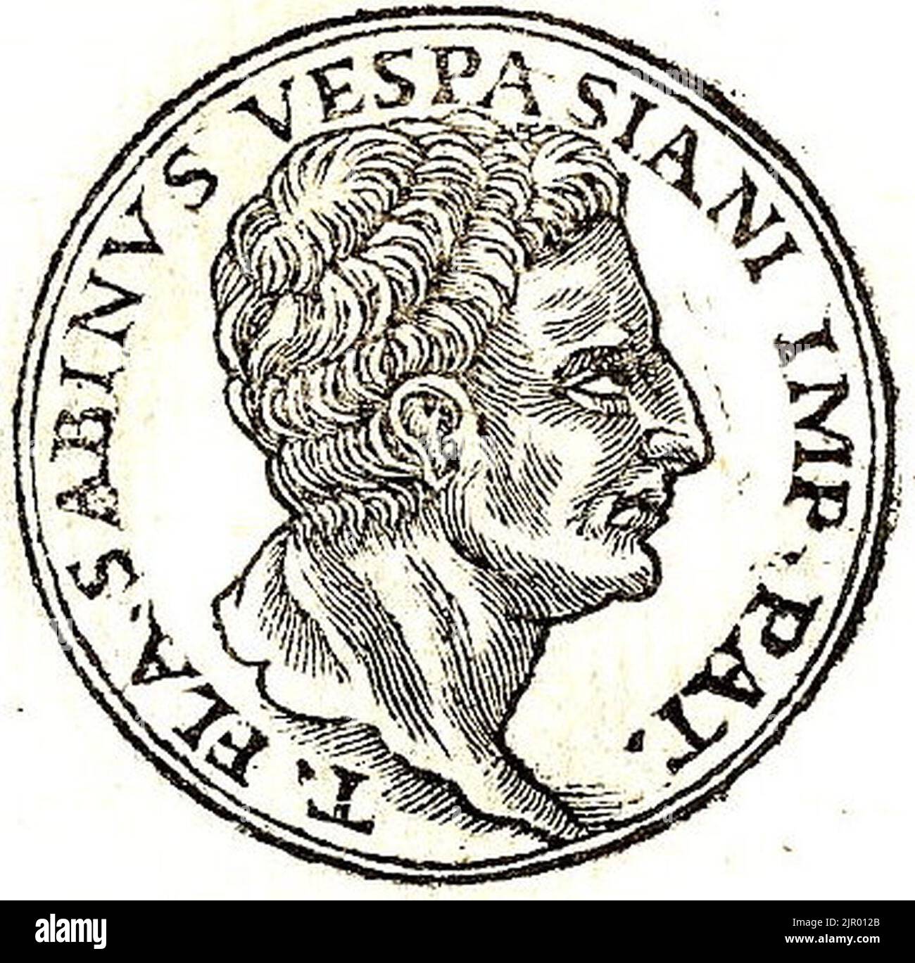Titus Flavius Sabinus-Vespa Stock Photo - Alamy