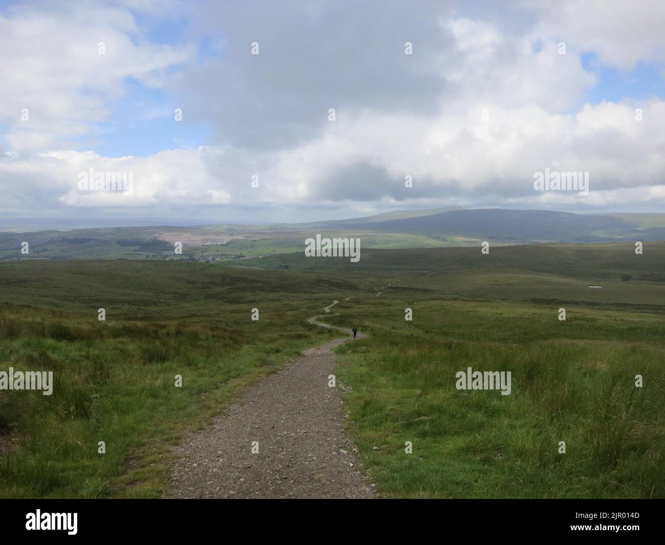 The Pennine Way National Trail Long-distance hiking trail. England. UK ...