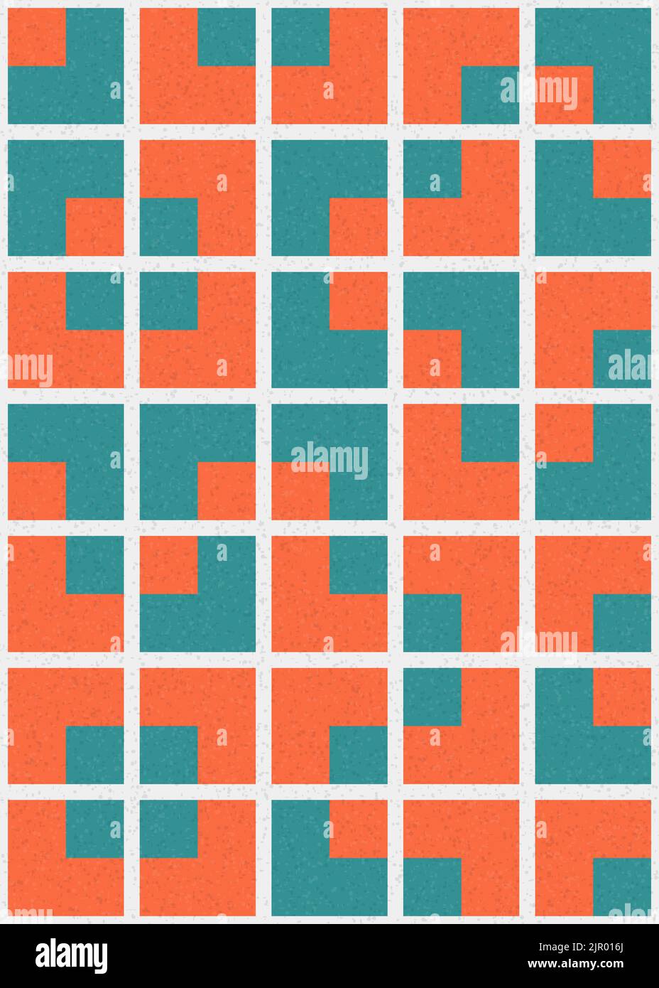 Abstract Geometrical generative computational art illustration Stock ...