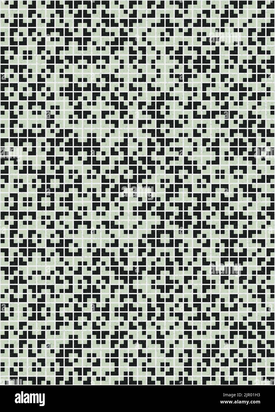 Abstract Geometrical generative computational art illustration Stock ...