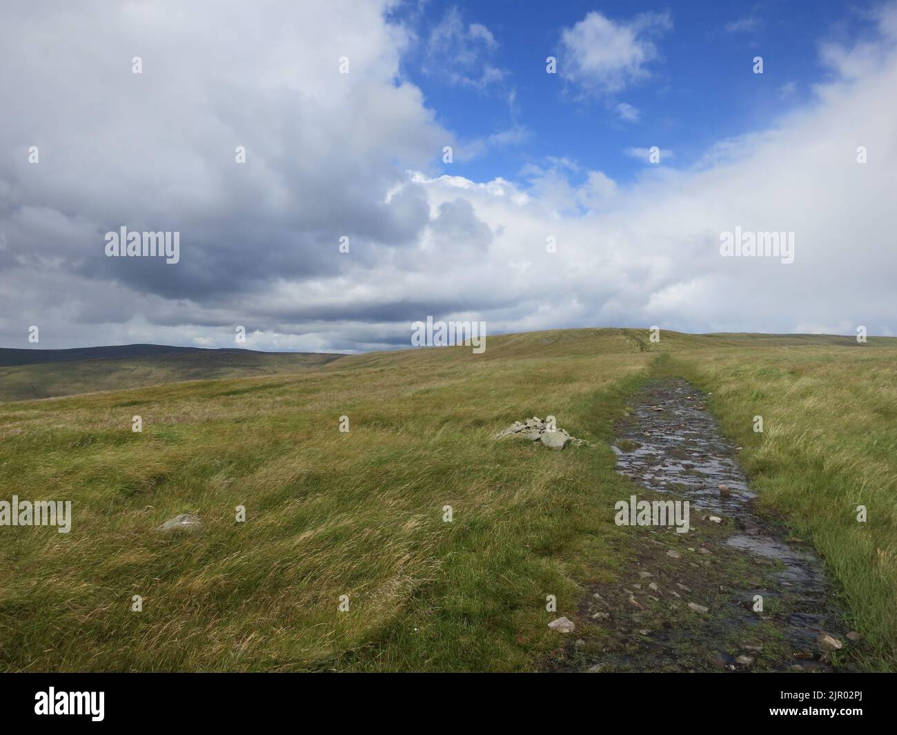 The Pennine Way National Trail Long-distance hiking trail. England. UK ...