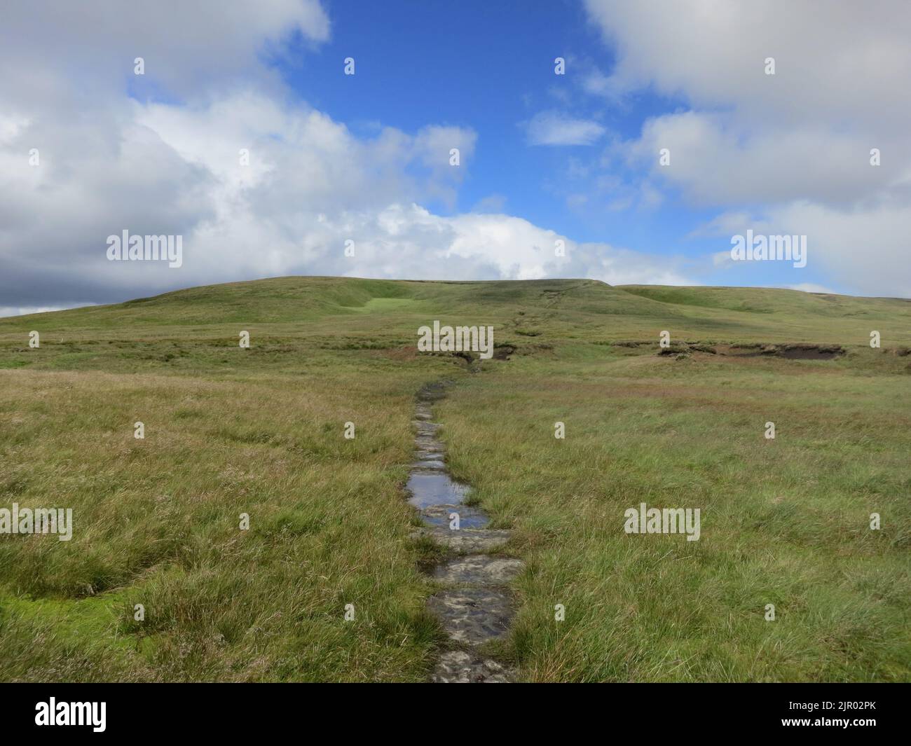 The Pennine Way National Trail Long-distance hiking trail. England. UK ...