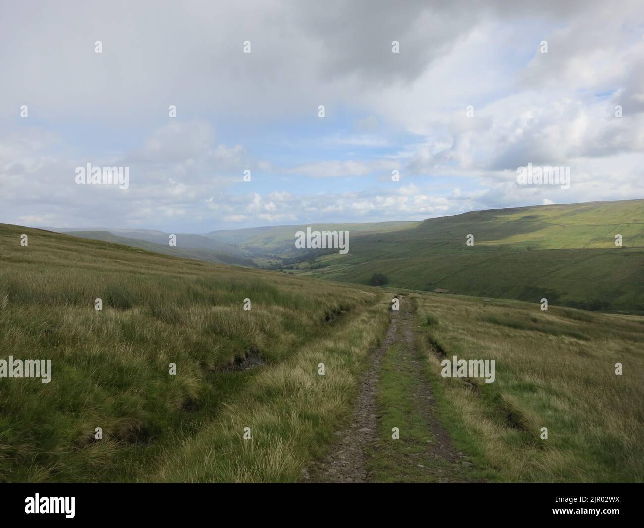 The Pennine Way National Trail Long-distance hiking trail. England. UK ...