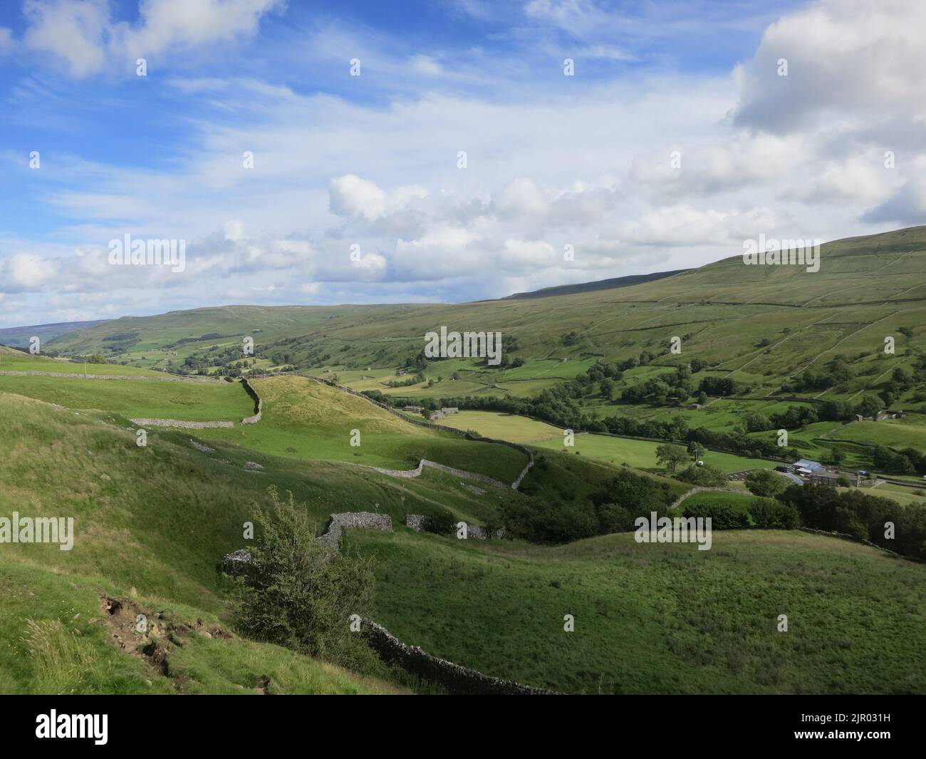 The Pennine Way National Trail Long-distance hiking trail. England. UK ...