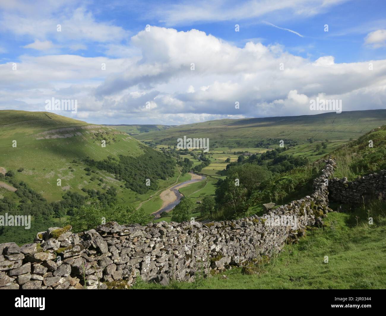 The Pennine Way National Trail Long-distance hiking trail. England. UK ...