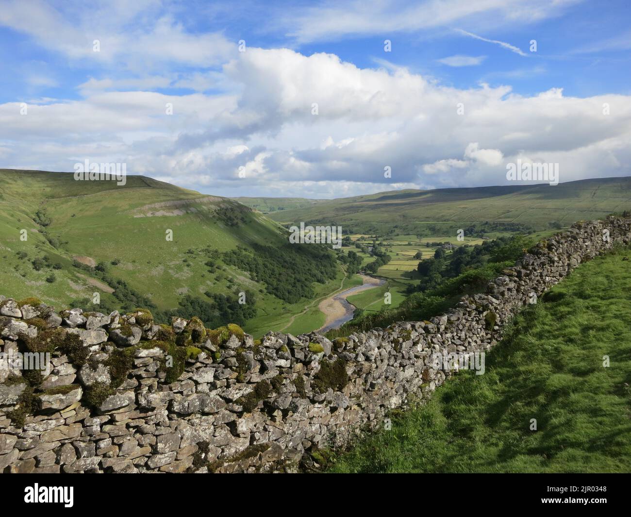 The Pennine Way National Trail Long-distance hiking trail. England. UK ...
