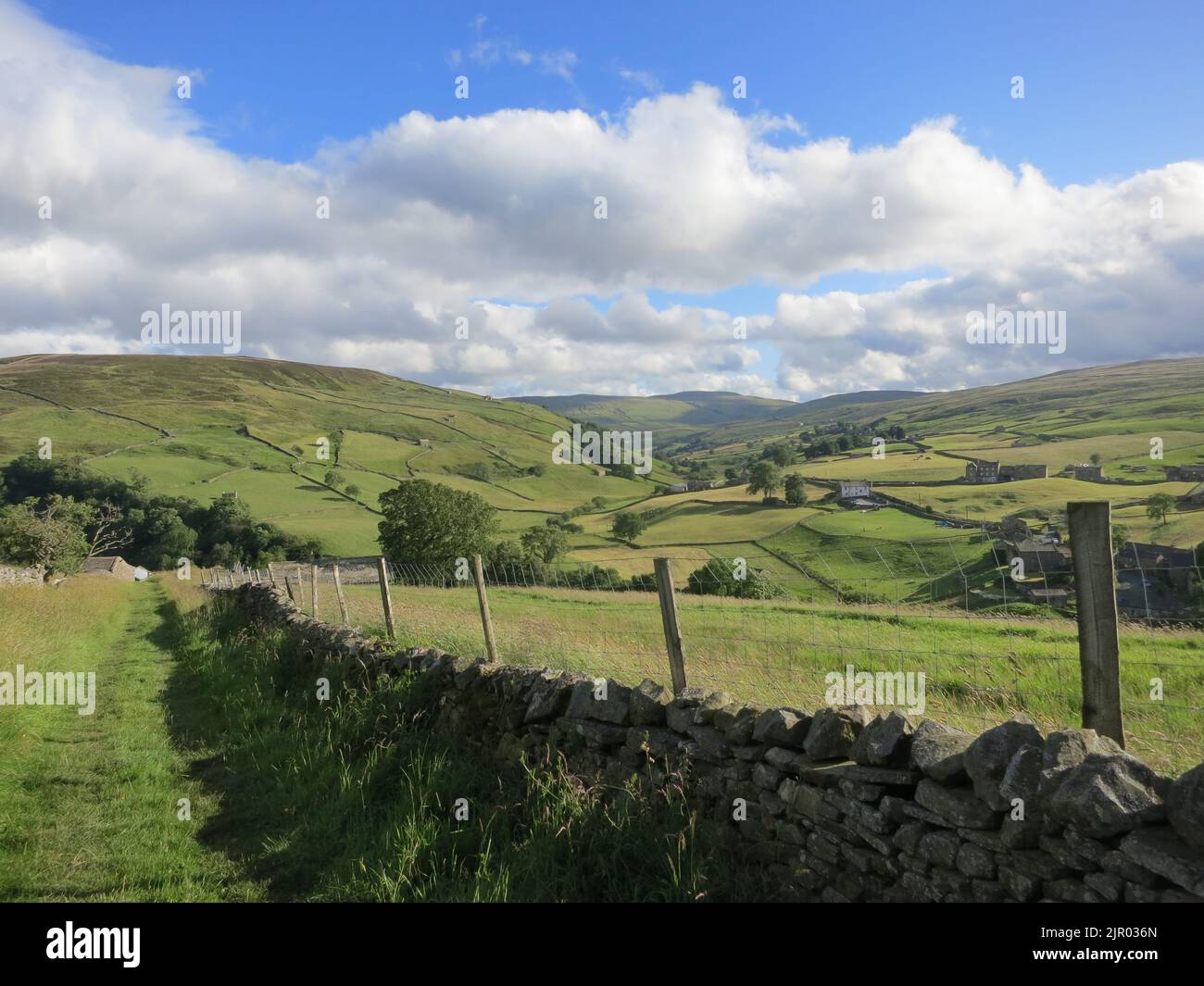 The Pennine Way National Trail Long-distance hiking trail. England. UK ...