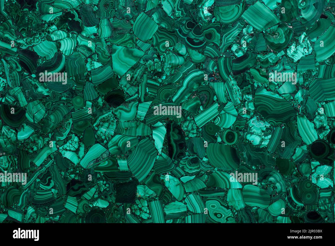 Malachite semi precious stone texture as part of unique interior design ...