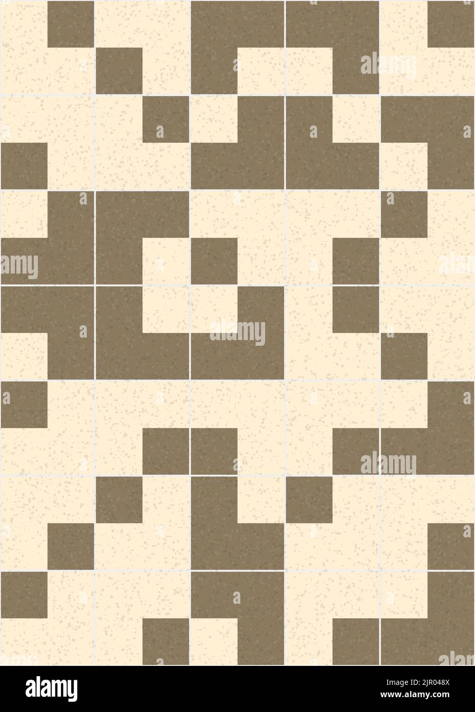 Abstract Geometrical generative computational art illustration Stock ...