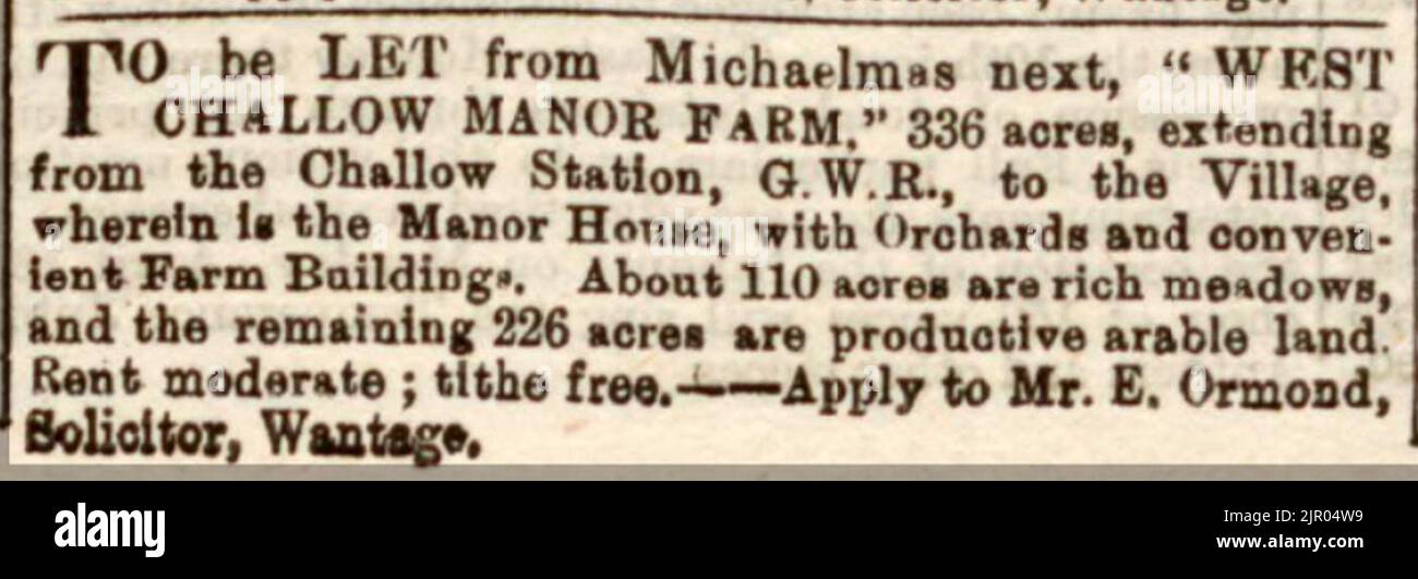 Challow hi-res stock photography and images - Alamy