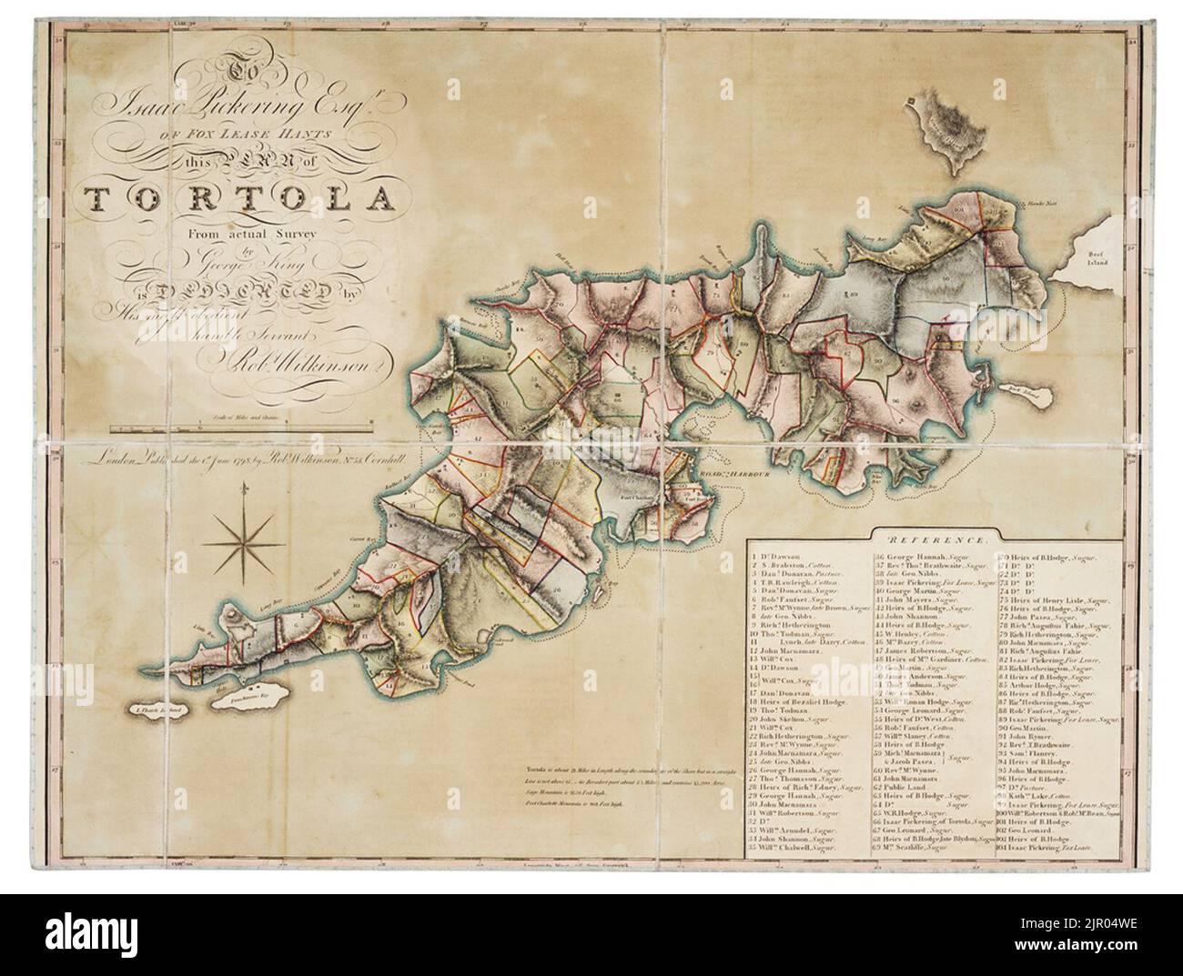 Tortola World Map