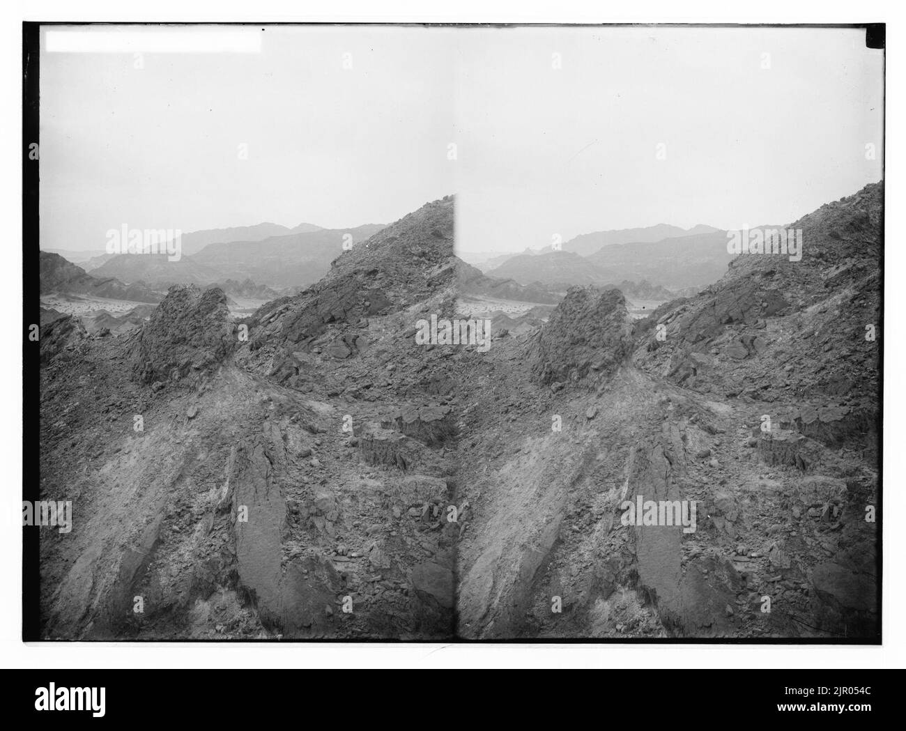 To Sinai via the desert. Nakb el-Budra pass Stock Photo - Alamy