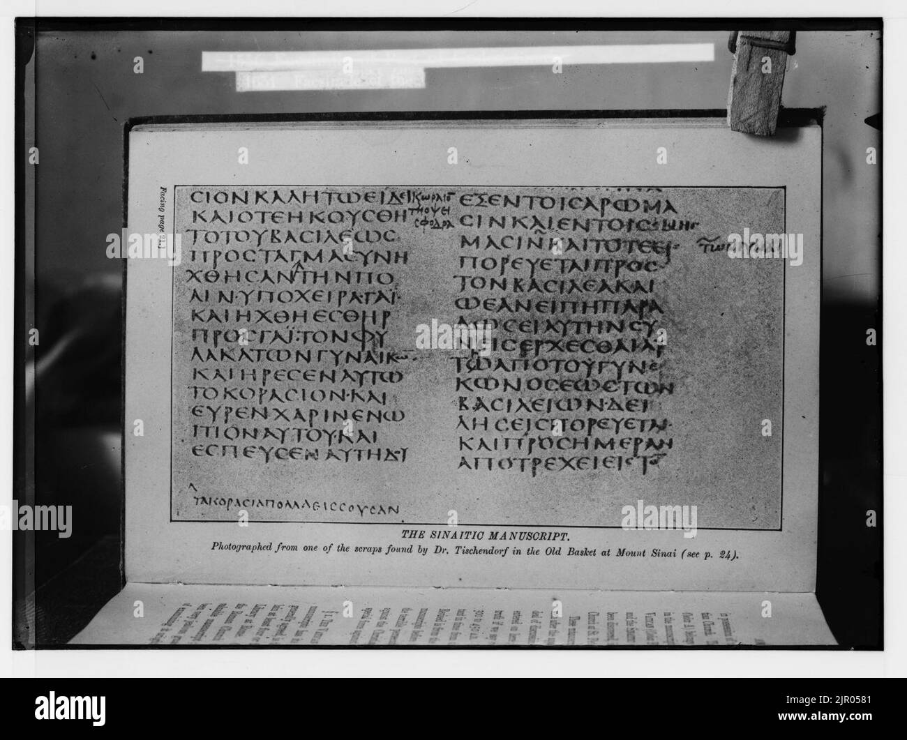 To Sinai via the Red Sea, Tor, and Wady Hebran. Facsimile of the Codex ...