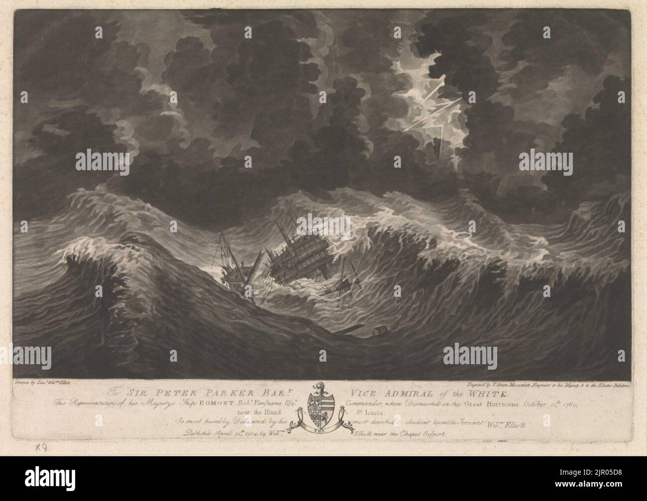 To Sir Peter Parker - Egmont Robt Fanshawe Esqr, Commander, when ...