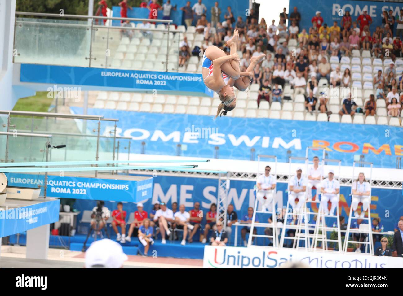 Rome, Italy. 18th Aug, 2022. At Foro Italico of Rome, day eight of ...