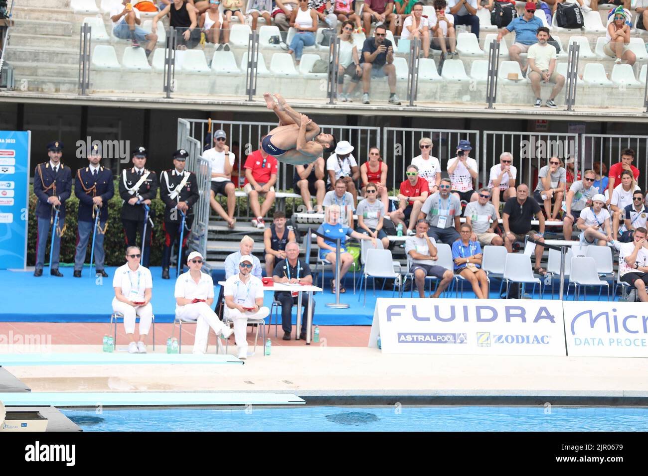 Rome, Italy. 18th Aug, 2022. At Foro Italico of Rome, day eight of ...