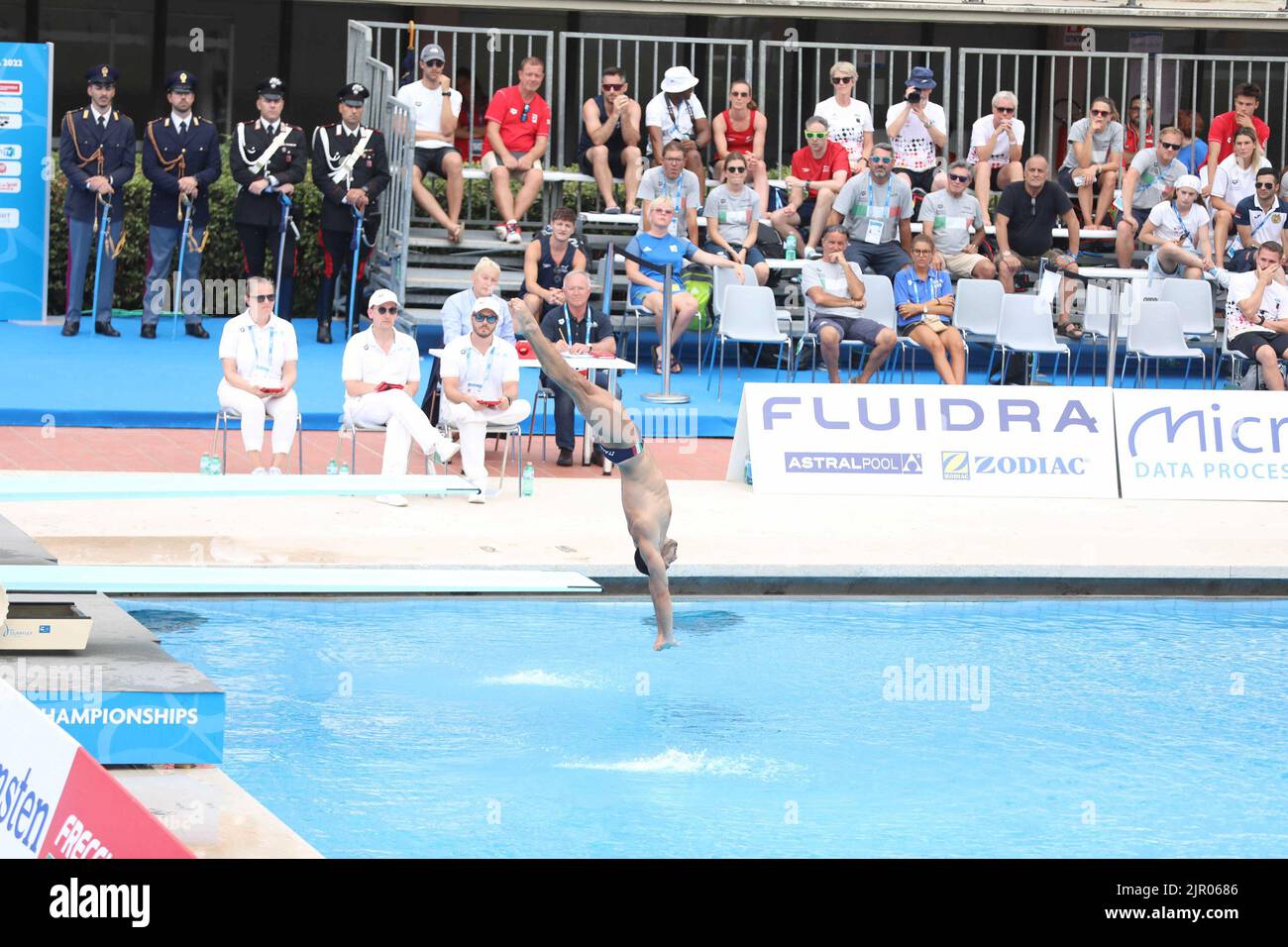 Rome, Italy. 18th Aug, 2022. At Foro Italico of Rome, day eight of ...