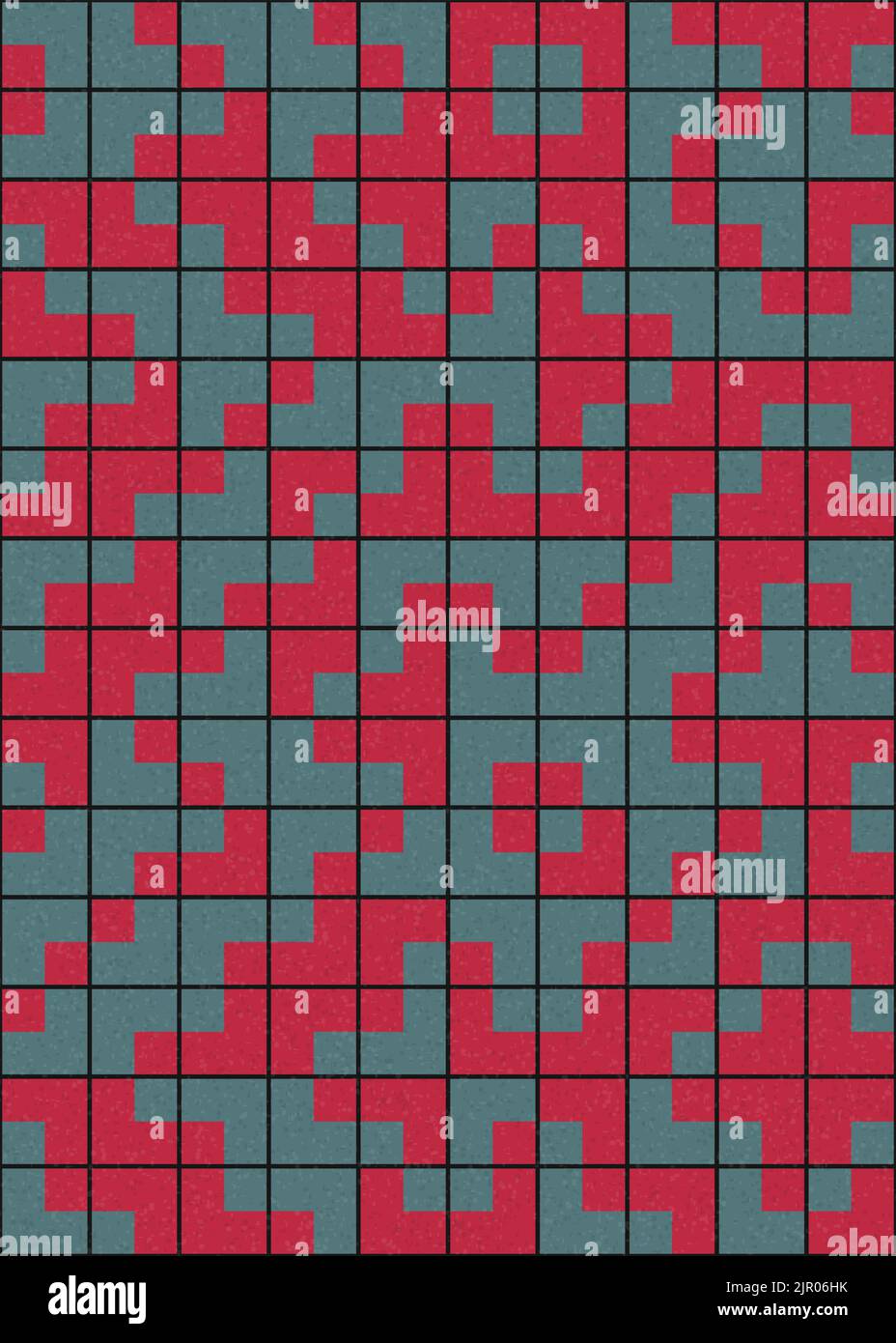 Abstract Geometrical generative computational art illustration Stock ...