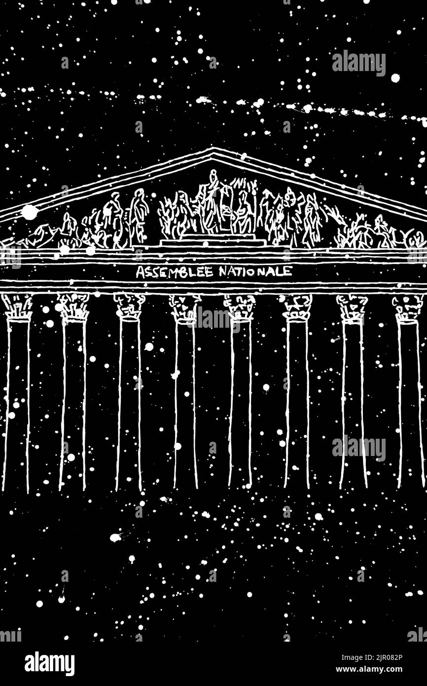 élection politique Black and White Stock Photos & Images - Alamy