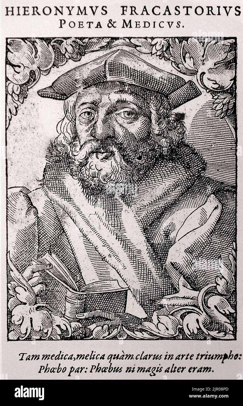 Tobias Stimmer Hieronymus Fracastorius Stock Photo - Alamy
