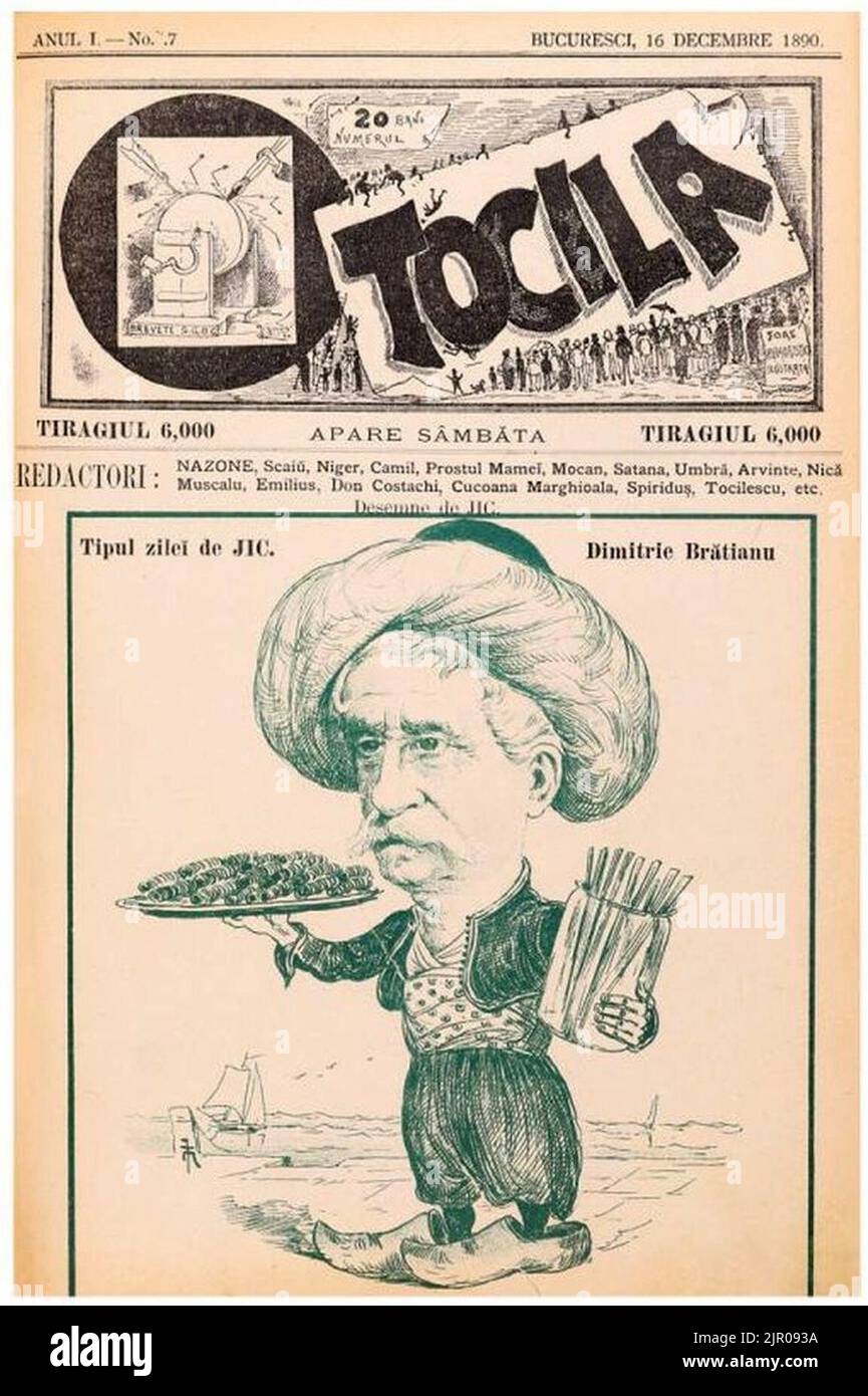 Tocila - 16 decembrie 1890 Stock Photo - Alamy