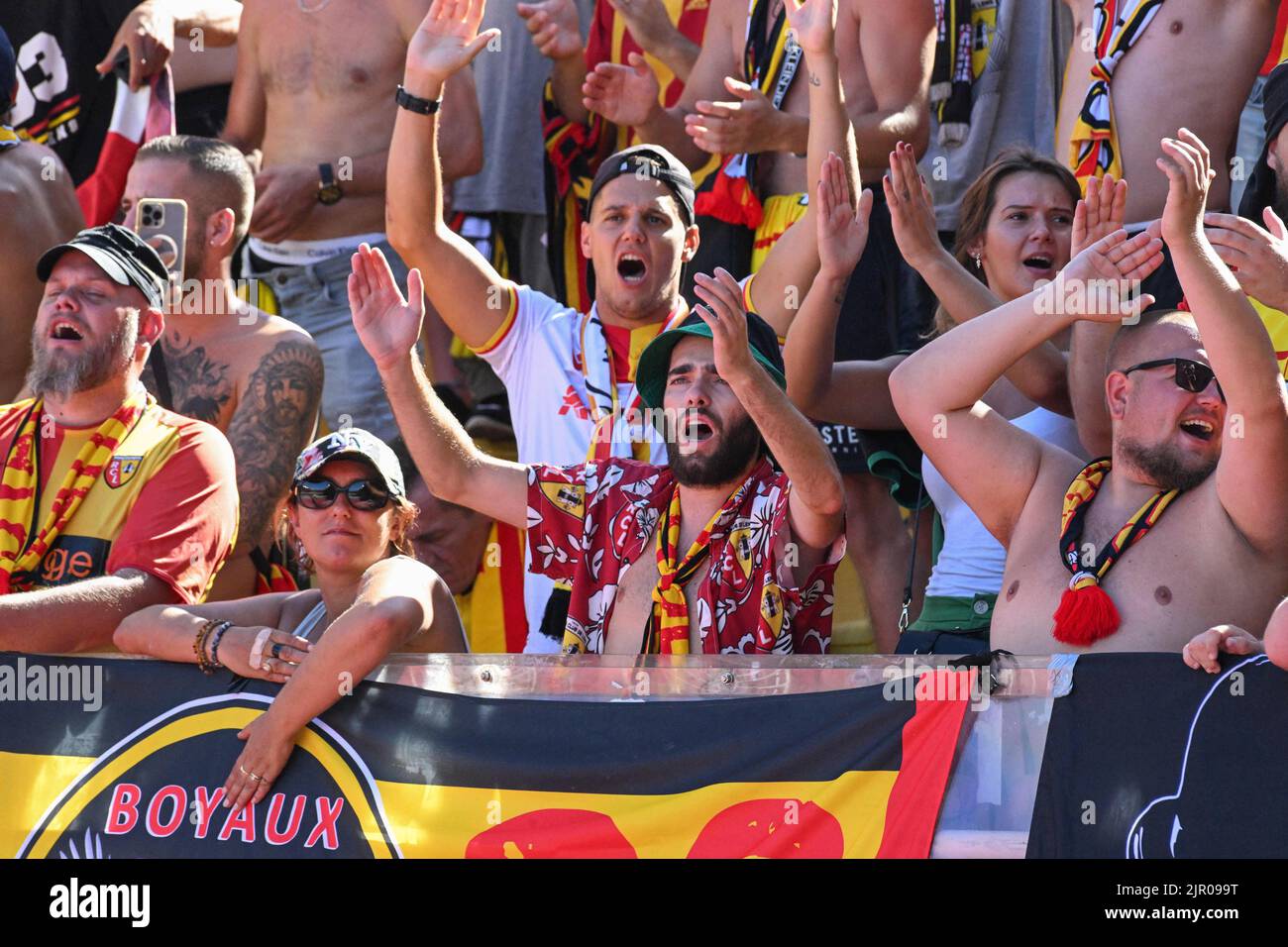 Ligue 1 Monaco v Lens in Monaco on August 20, 2022. Photo by Lionel ...