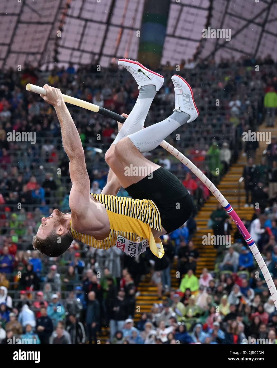 Munich, Germany. 20th Aug, 2022. European Championships, Athletics, Pole Vault, Men, Final at ...