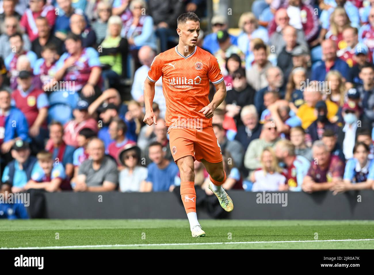Jerry Yates #9 of Blackpool during the game Stock Photo - Alamy
